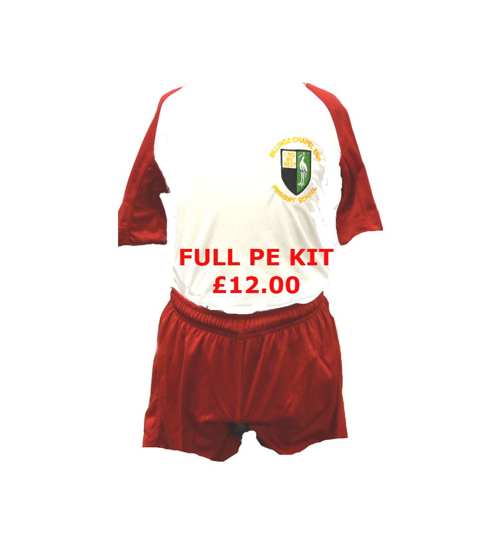 Billinge Chapel End PE Kit - Whittakers School Wear