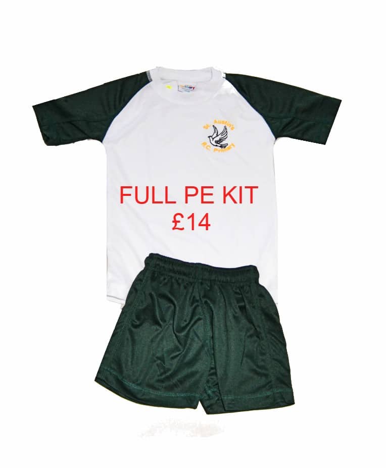 St Austin's Primary PE Kit - Whittakers School Wear