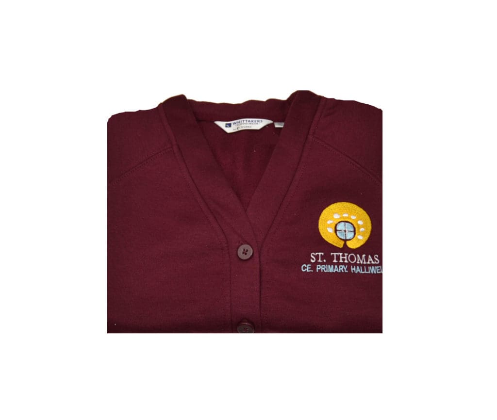 St Thomas Halliwell Cardigan - Whittakers School Wear