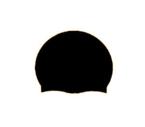 Canon Slade Black Swim Cap - Whittakers School Wear