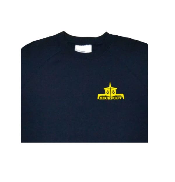 Beckfoot School Navy Sweatshirt - Whittakers School Wear