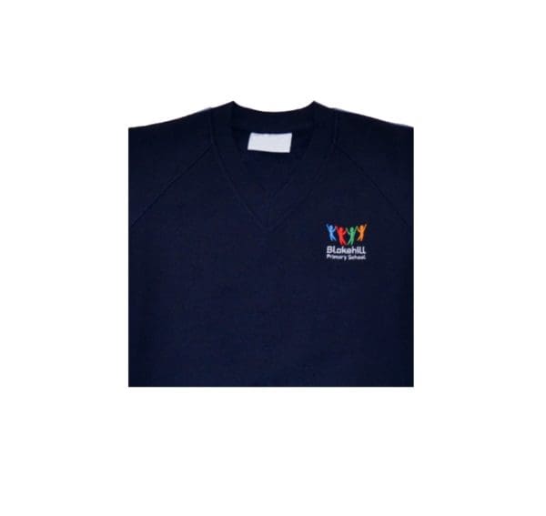 Blakehill Primary V-Neck Sweatshirt KS2 - Whittakers School Wear