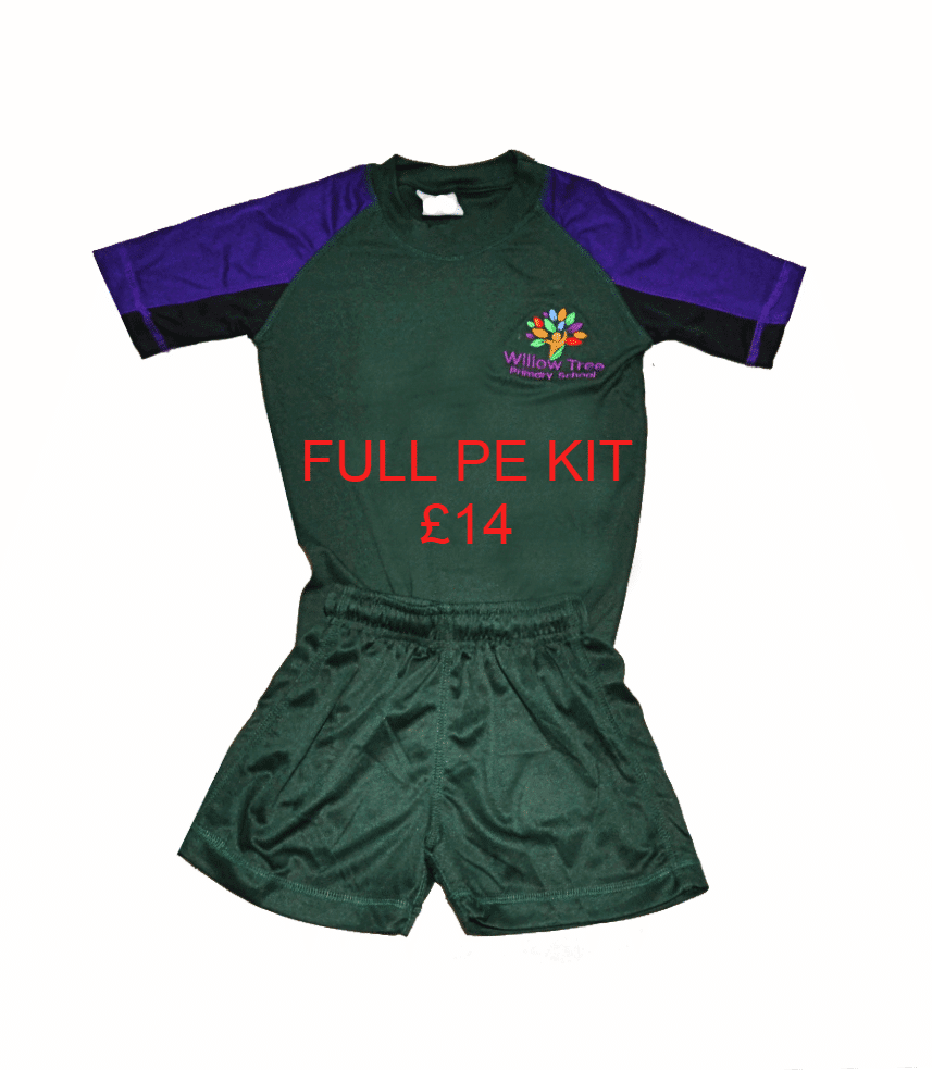 Willow Tree Primary PE Kit - Whittakers School Wear