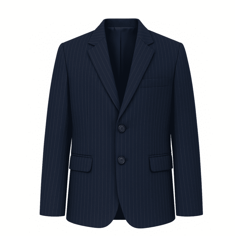 TIBHS PINSTRIPE SUIT JACKET - Whittakers School Wear